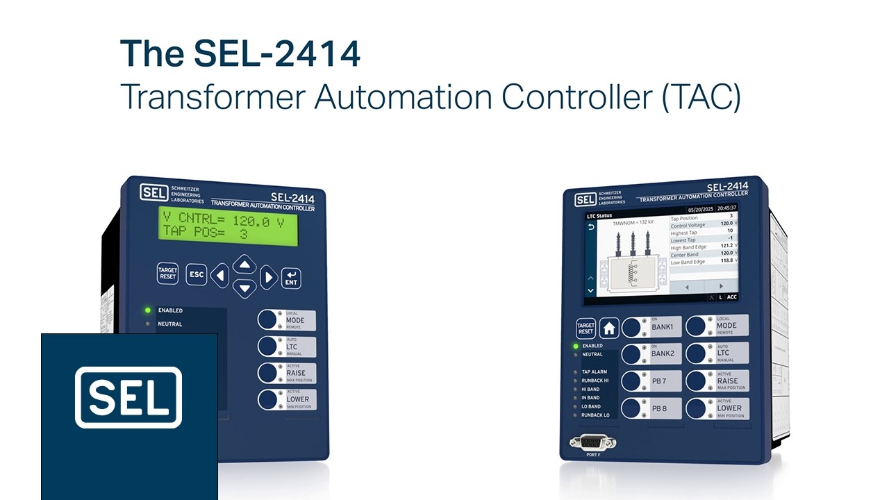The SEL-2414 Transformer Automation Controller—Voltage and Thermal Regulation in One Device
