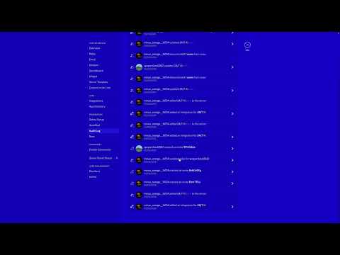 How To Check Your Recent Logs On Your Discord Server