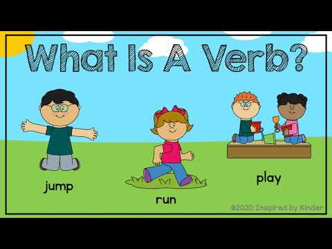 What is a Verb? (Verbs for Kindergarten/First Grade)