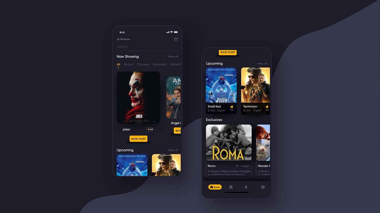 Create a Movie App UI with Flutter | Speed Code