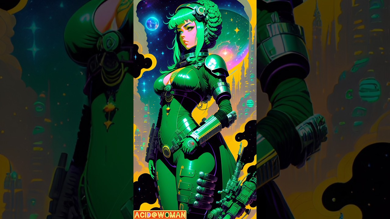 Dream art. future ai. nft collection opensea. #ai #art #acid #anime #future