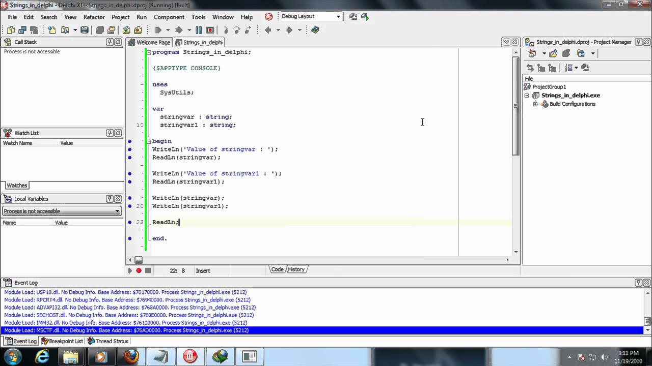 Delphi Training Series - #2