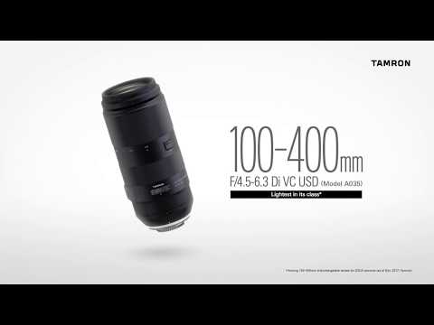 A closer look at the Tamron 100-400mm lens (Model A035)