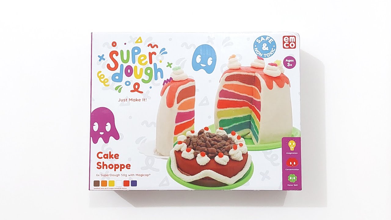 EMCO Play-Doh Super Dough Cake Shoppe Unboxing - Toy Unbox n Collect