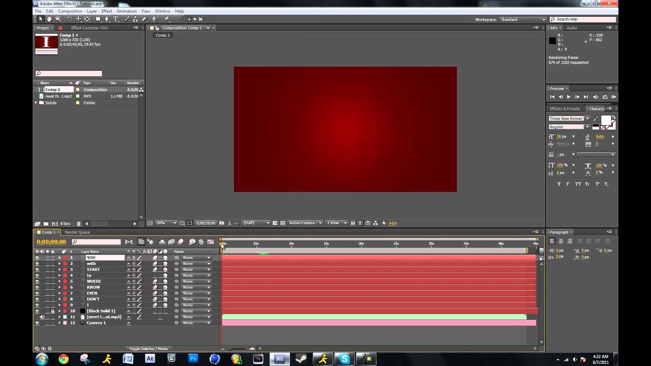 Kinetic Typography | Basic Tutorial (Part 2)