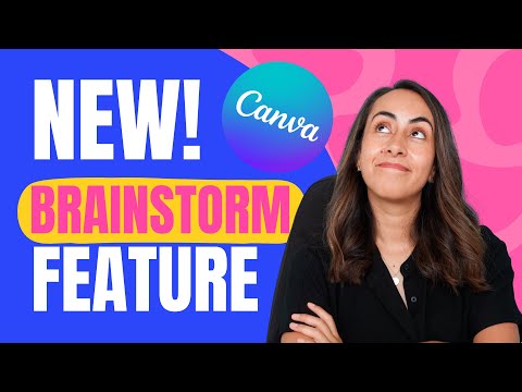 Take BRAINSTORMING to a whole new level with WHITEBOARDS in Canva | Shorts