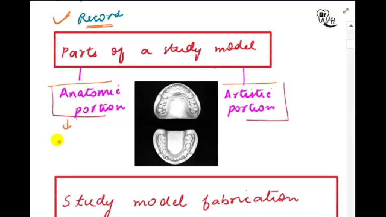 Orthodontic study models- Part 1