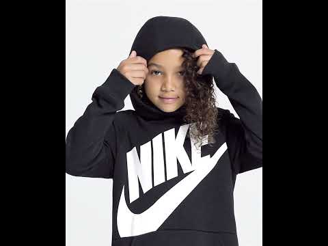 Nike Sportswear Big Kids Girls Pullover Hoodie