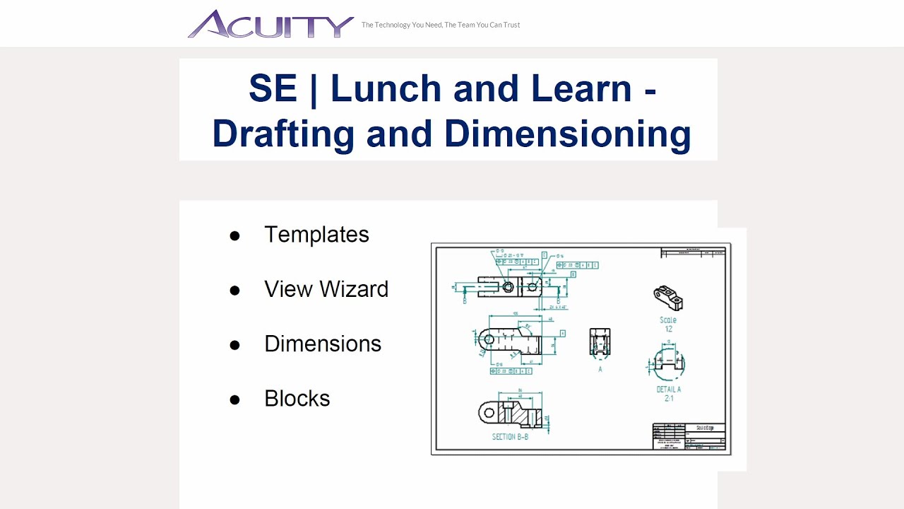 Solid Edge | In Depth Video Tips - Drafting and Dimensioning