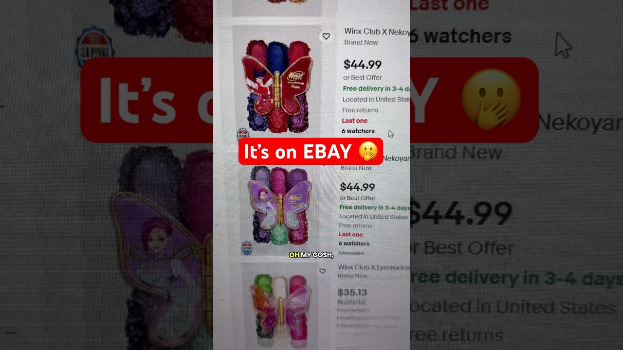 People are QUICK 😮 #winxclub #eyeshadow #beauty #makeup #cosmetics