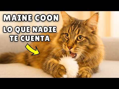 10 cosas que DEBES SABER antes de tener un Maine Coon