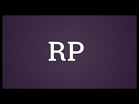 What does RP mean?