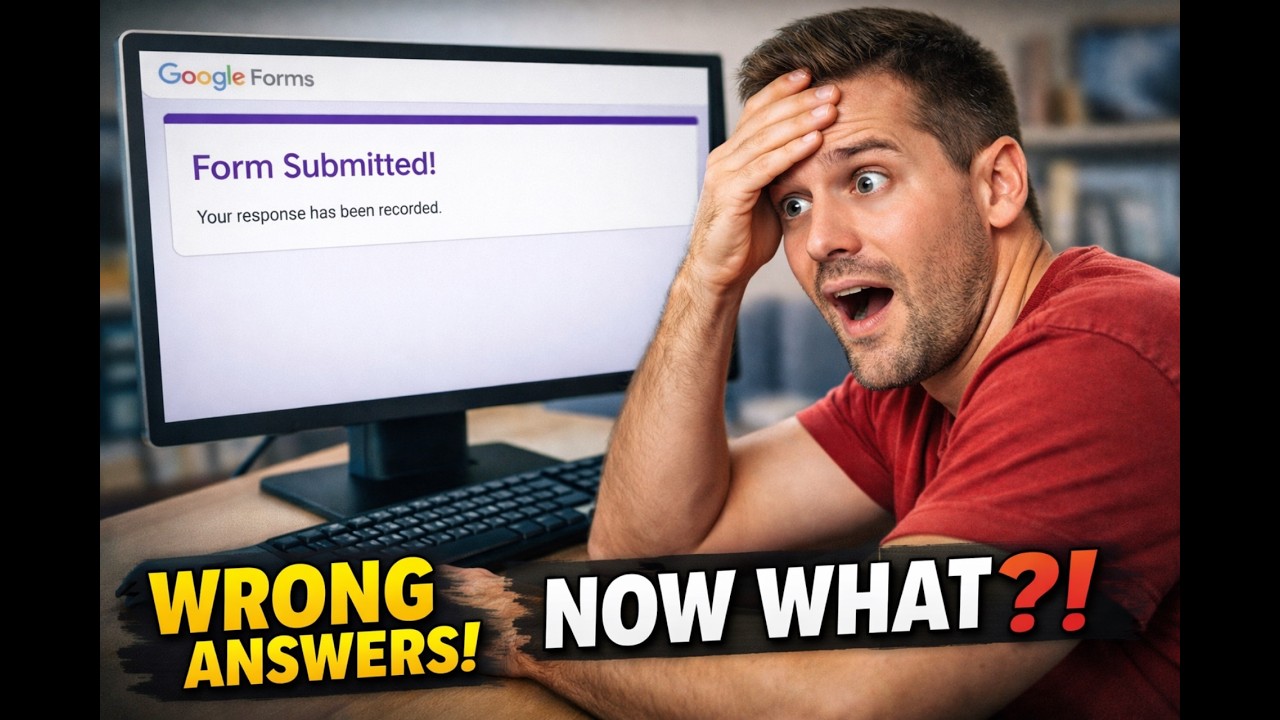 Fix a Google Form Response AFTER Submission (Contact the Form Owner)