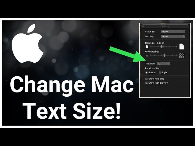 How to organize the desktop on Apple Macs