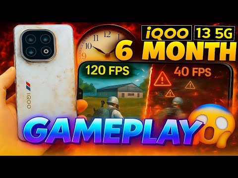 "IQ00 13 BGMI 120FPS Test | Snapdragon 8Gen 4 Power 🔥 Lag-Free Beast Gameplay!"
