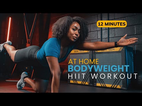12 Minute FULL BODY Hiit Workout (Quick Bodyweight Burn)