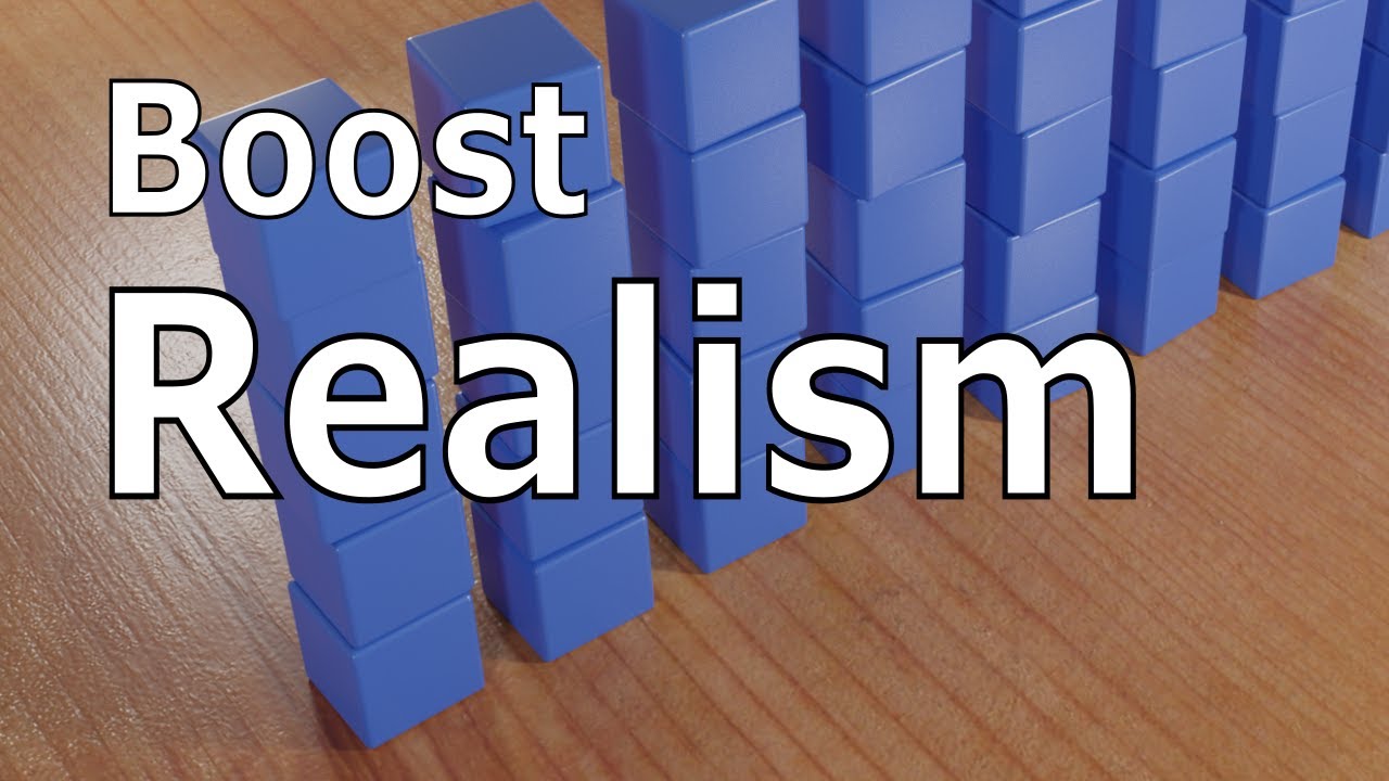Blender Tutorial: Boost Realism using Python