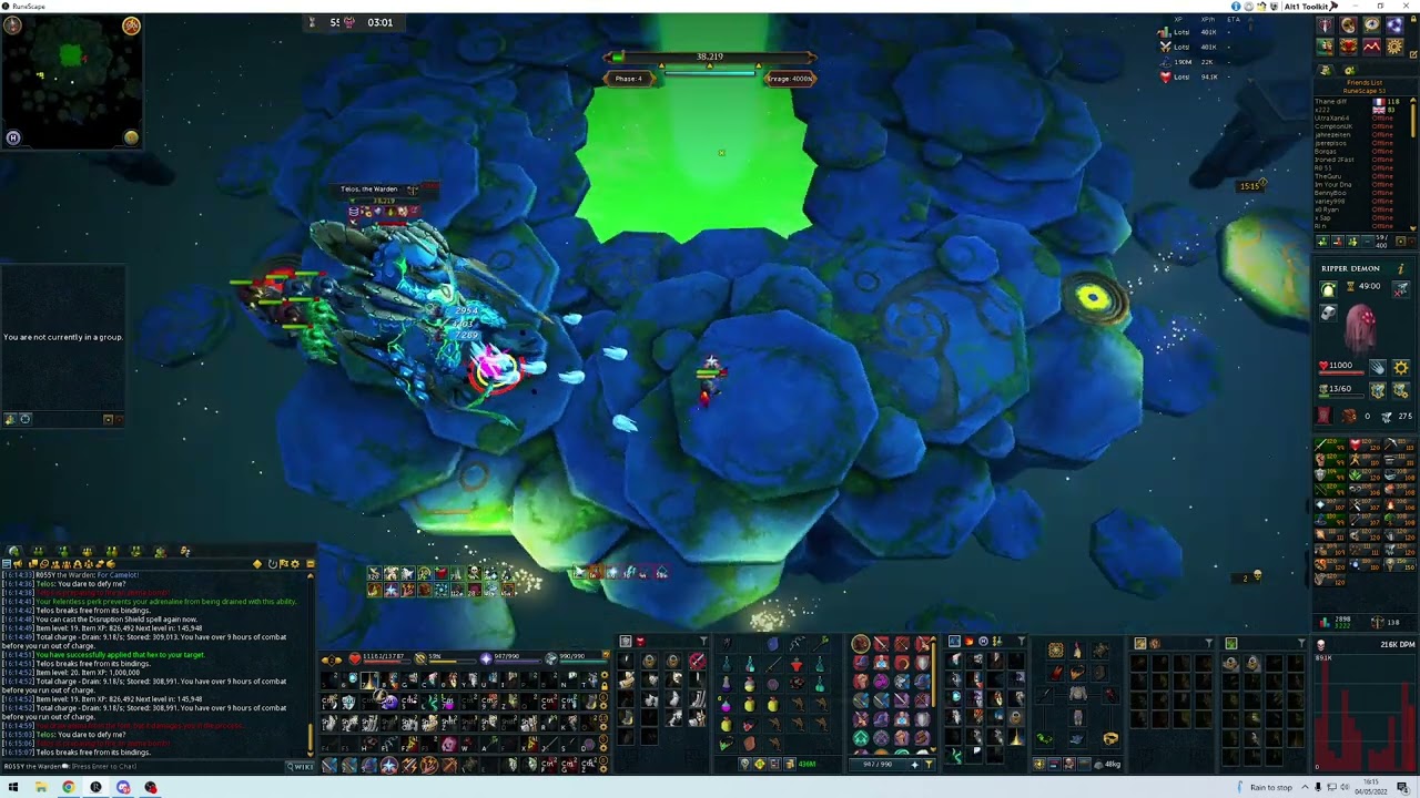 My first ever 4k Telos - RS3