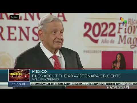 Mexican government to open an investigation linked to the 43 Ayotzinapa Students