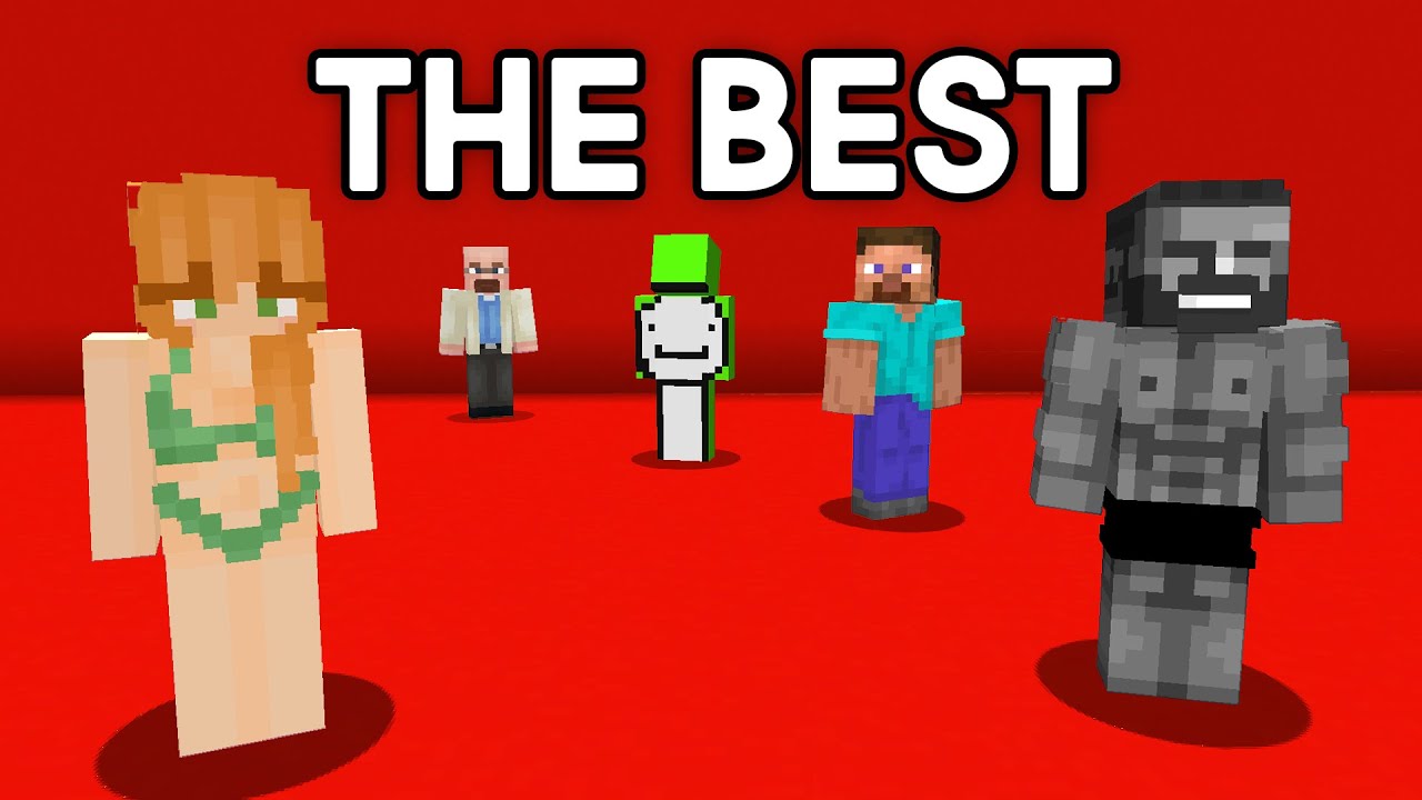 Minecraft Top 10 Best Skins