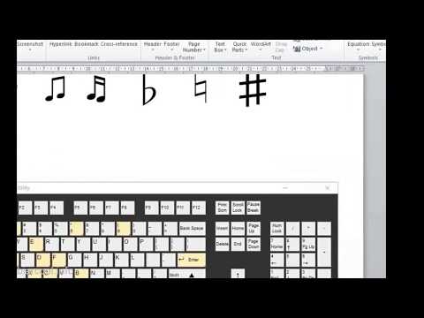 2 easy ways to find and add musical notes in MS Word