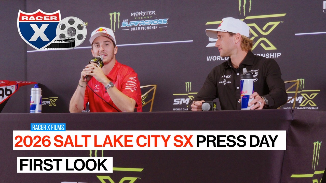 2026 Salt Lake City Supercross Press Day Feat. Lawrence, Roczen, & More | First Look