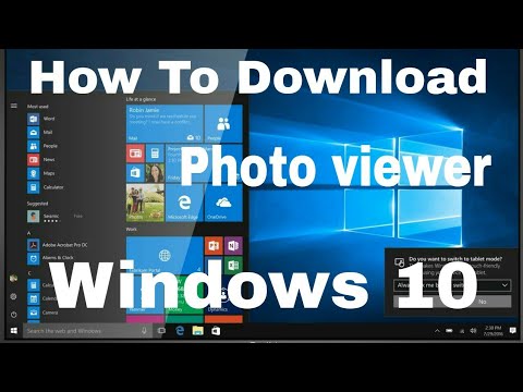 How To Download photo viewer Software Windows 10