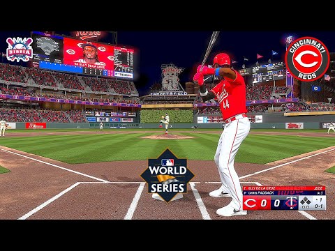 MLB The Show 24 Cincinnati Reds vs Minnesota Twins | World Series Final 2024 - Gameplay PS5 HD