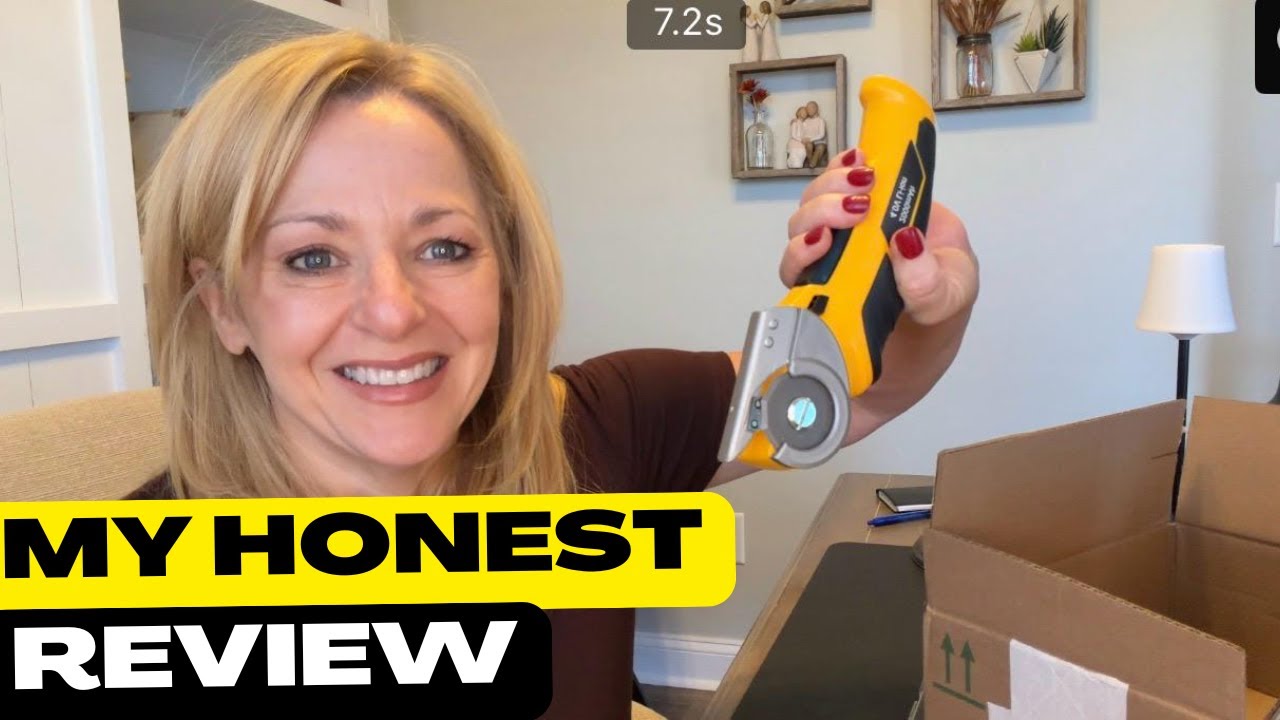 “AMZBUY Cordless Electric Box Cutter Review – Game-Changer for Cardboard Recycling” #ad
