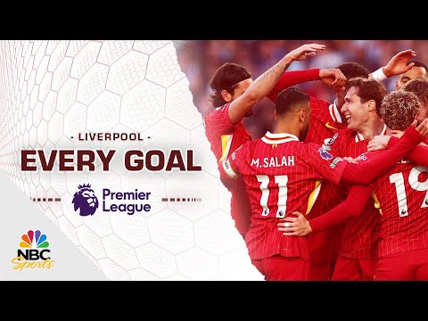 Every Liverpool goal scored during the 2024-25 Premier League season | NBC Sports