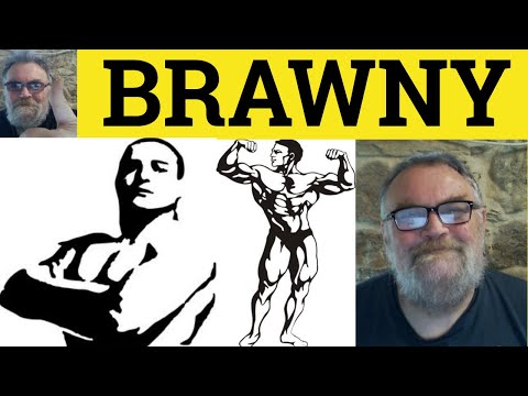 🔵 Brawn Meaning - Brawny Definition - BraWn Examples - Define Brains not Brawn - GRE Vocabulary