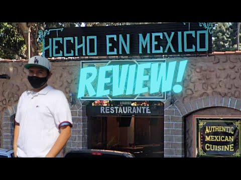 Celebrating My Birthday At Hecho En Mexico Restaurant Located In Los Angeles, CA