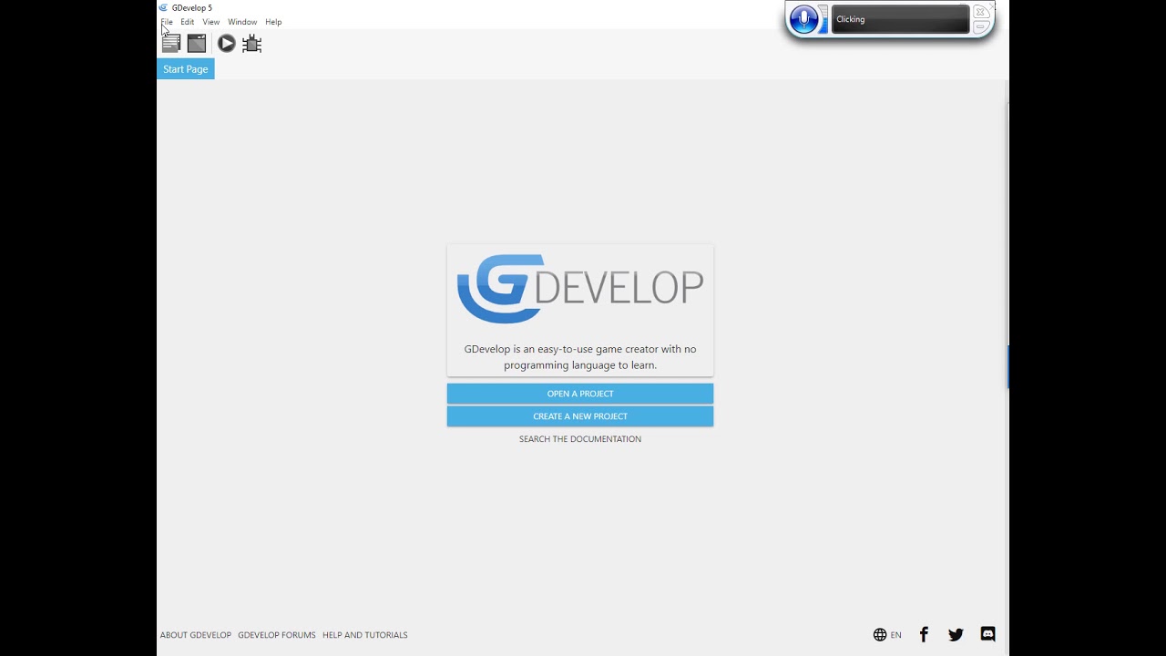 Gdevelop Tutorial 4   Part A