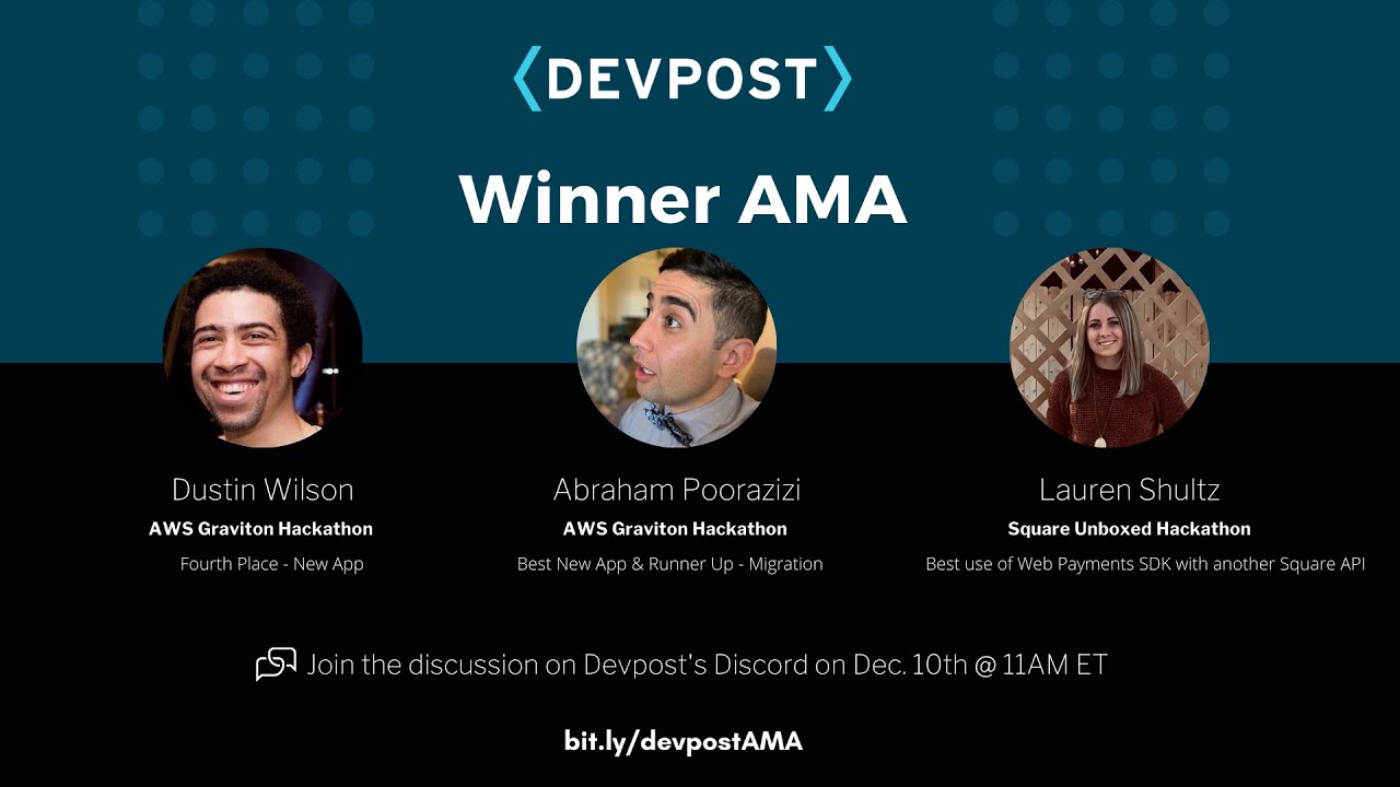 Devpost Winner AMA