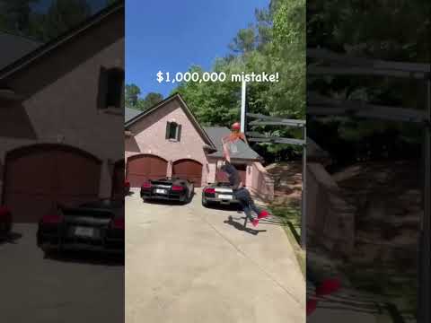 Lambo near miss!!!! #lamborghini #lambo #supercar #fail #epicfail #short #vinwiki