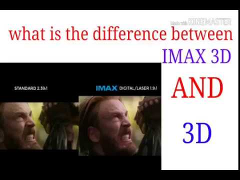 what is the difference between imax 3d and real 3d ?