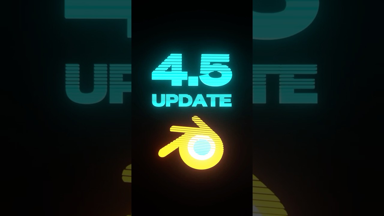 Blender 4.5 Has 3 Insane New Features 🔥