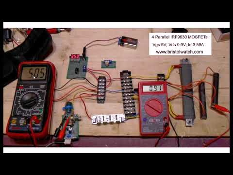 Parallel P-Channel MOSFETs Results, Observations