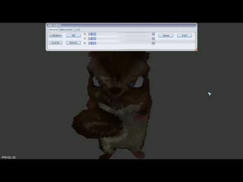 Fur rendering | Real-Time Hair Simulation and Rendering