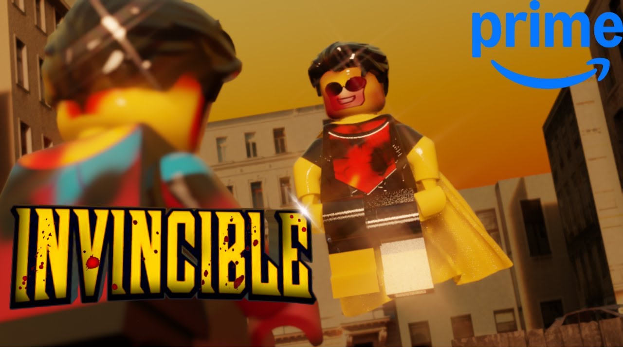 INVINCIBLE VS SINISTER MARK | Lego (4k)