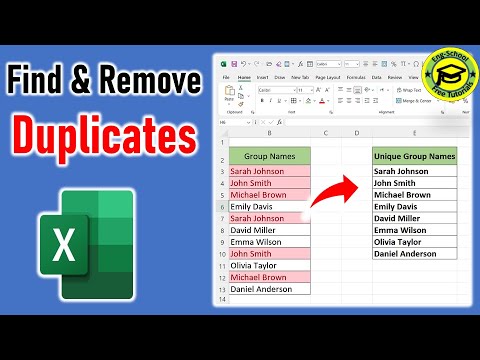 How To Find And Remove Duplicates in Excel 🔥 Unique Formula