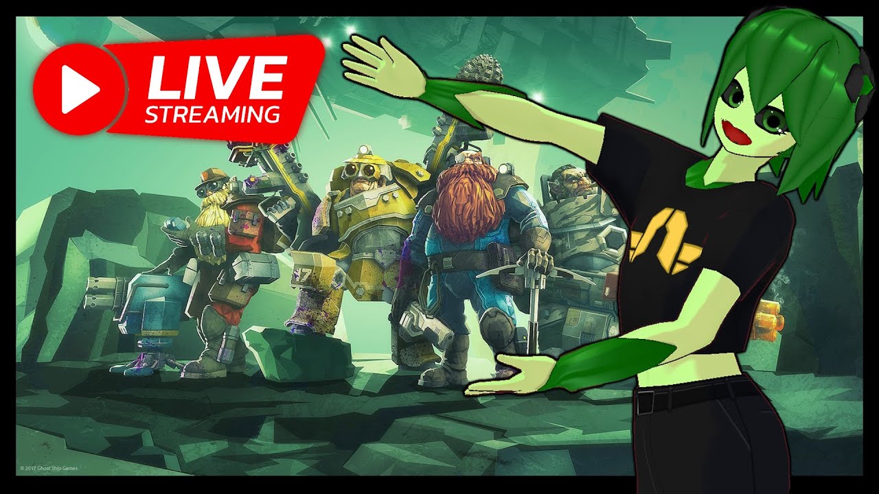 Deep Rock Galactic with SQAUG! - Also, Ace Streaming at a normal time? Unheard of. [LIVE]
