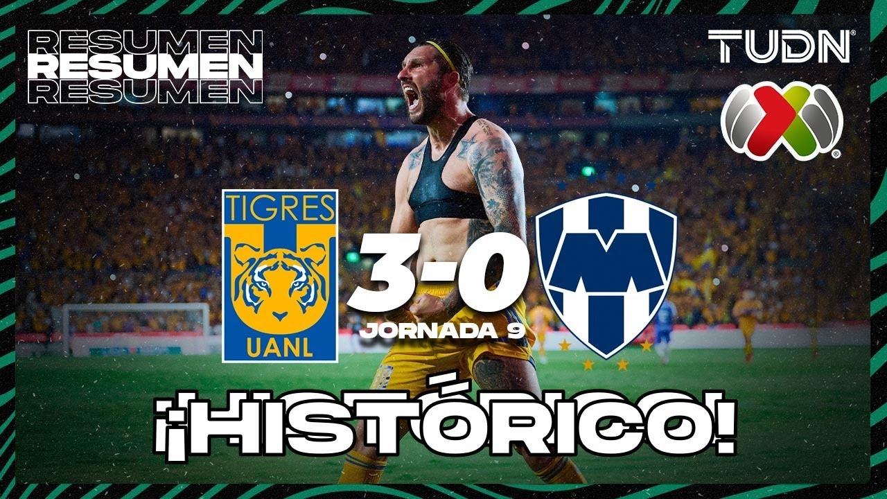 Highlights and goals | Tigres 3-0 Monterrey | AP2023-J9 | Liga MX | TUDN