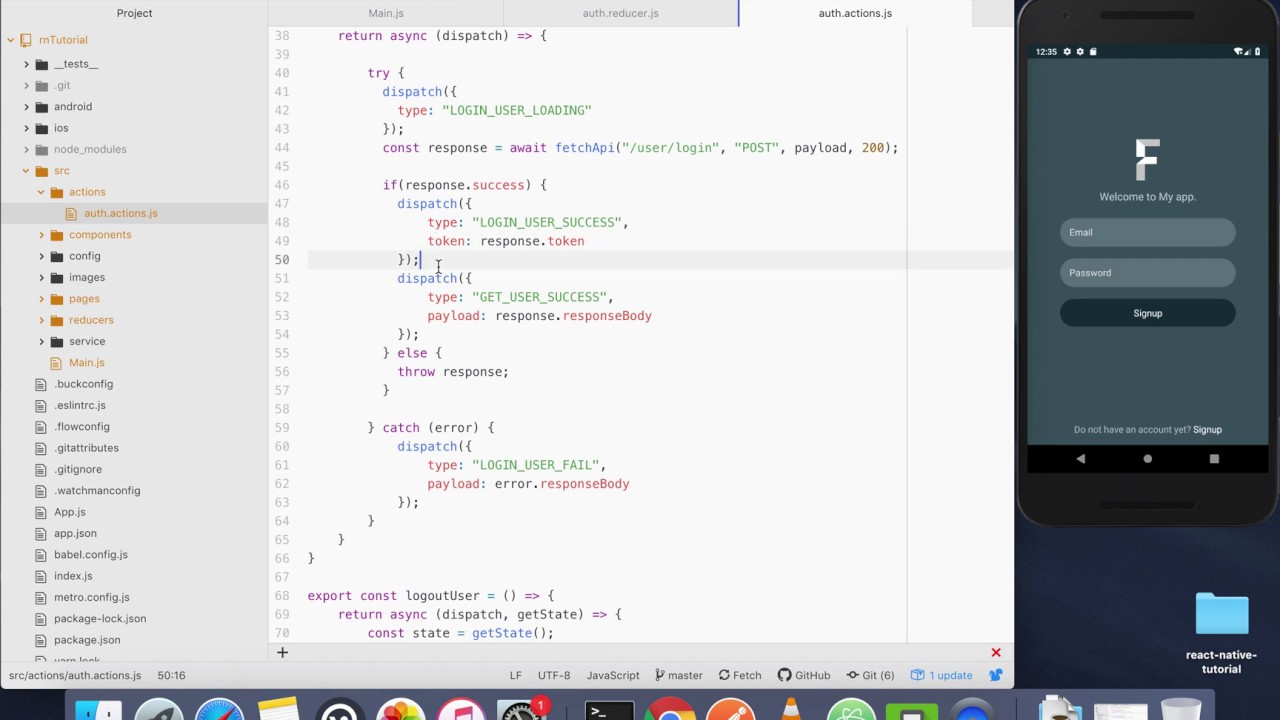React native tutorial Part 7 - Error Handling in React Native