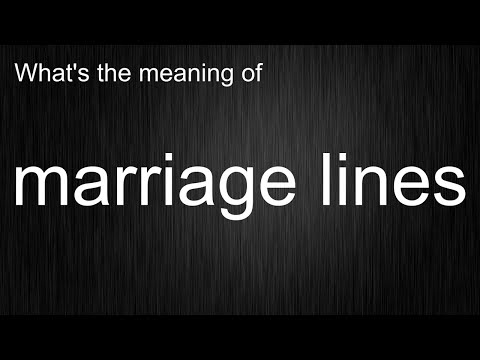 The True Meaning of "marriage lines" Revealed!