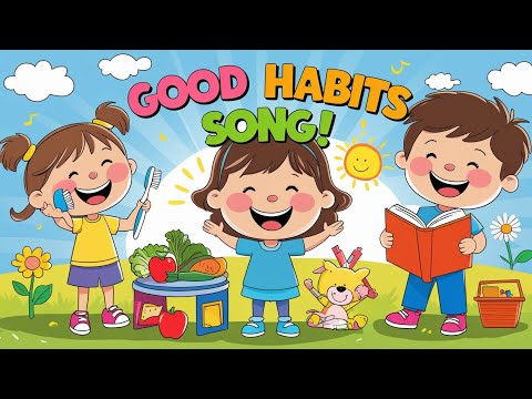 🧼 Good Habits Every Day! | Fun Kids Song for Clean & Healthy Living