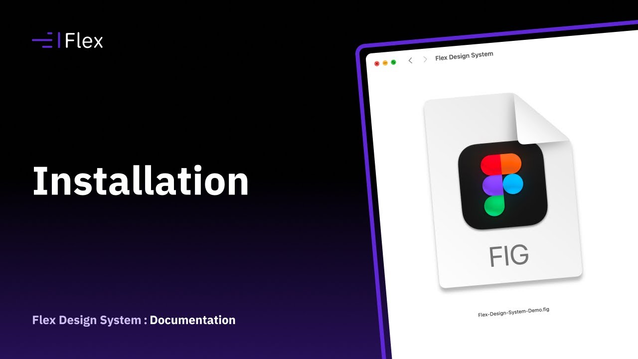1. Flex Design System - Installation