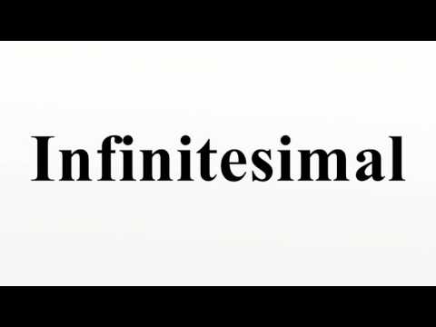 Infinitesimal