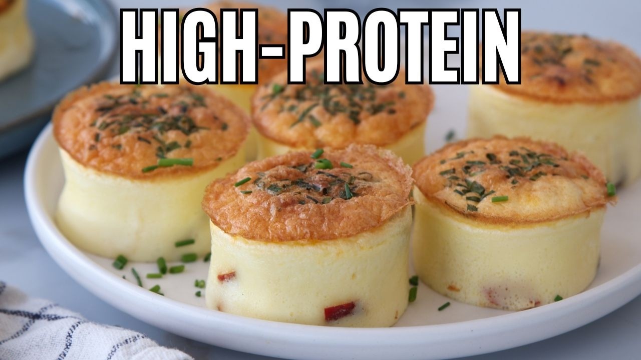 Healthy Cottage Cheese Egg Bites | Easy High-Protein Breakfast