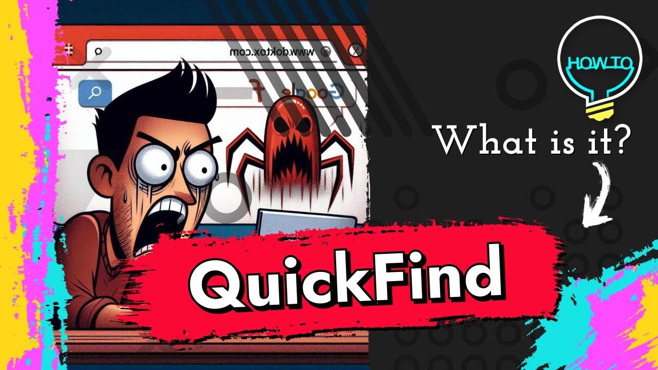 QuickFind (Doktox.com redirect) Browser Extension Virus Removal Guide